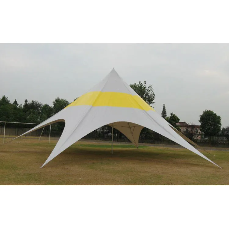 Custom Large Double Top Pop Up Spider Event Tent Camping Beach Star ...