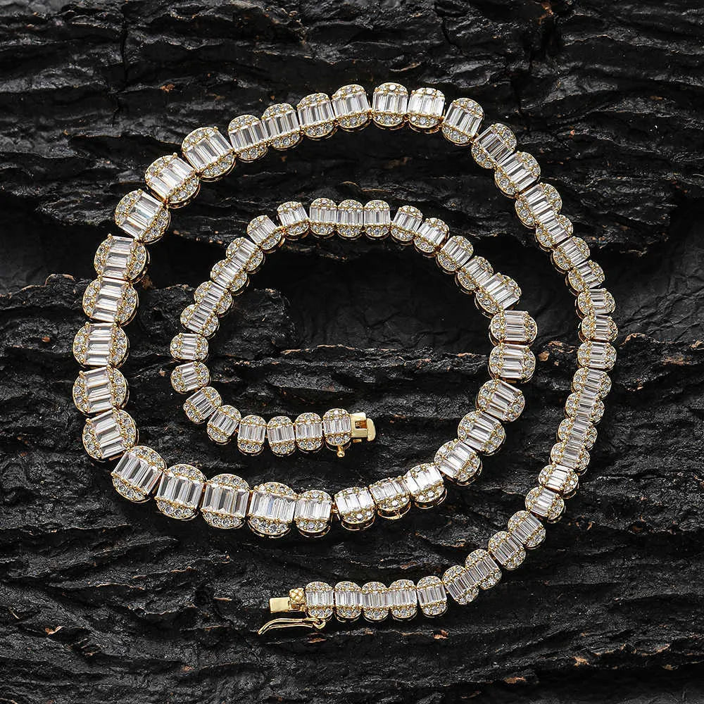 DHgate.com:Graduated Size Cubic Zircon Tennis Chain Necklace, Hip Hop ...