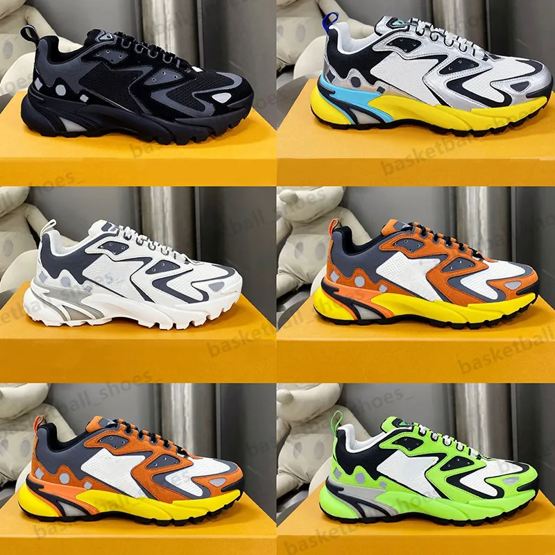 DHgate.com:Mens Retro Trainers Reflective Accent Running Shoes ...