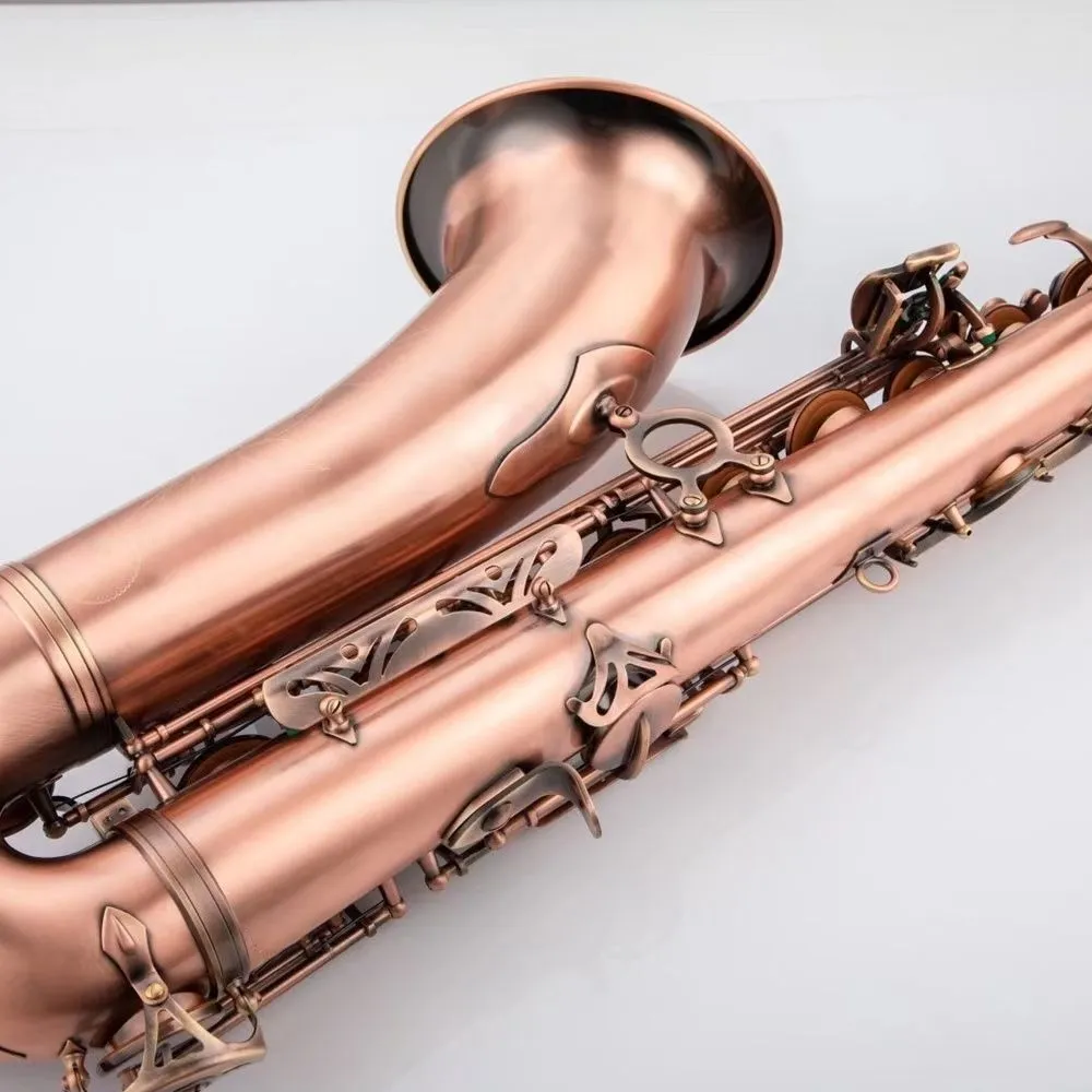 DHgate.com:Professional Tenor Saxophone in Red Antique Bronze Finish ...