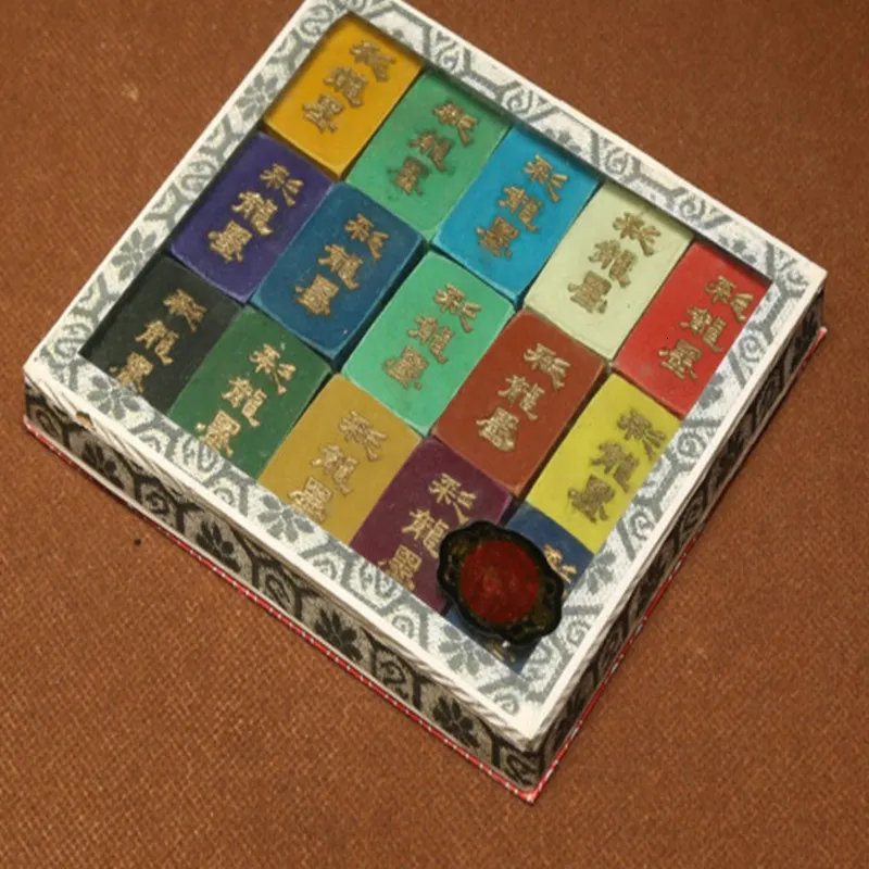 Wholesale Stamps Fifteen Colored Inks Four Treasures Of The Study Ink ...