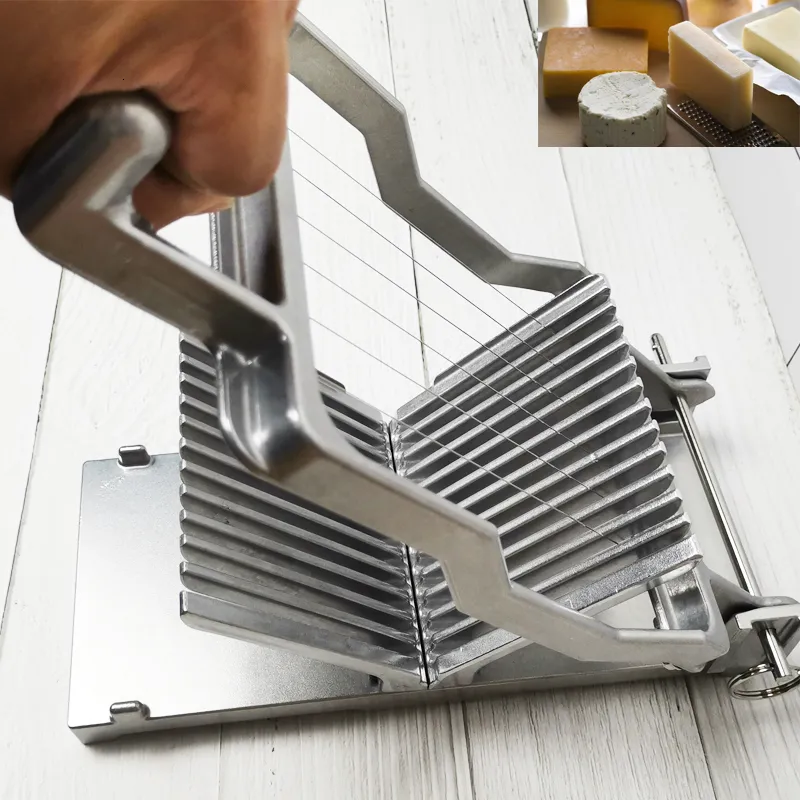 Stainless Steel Cheese Slicer, Butter Cutter, Wire Cutting Board for ...
