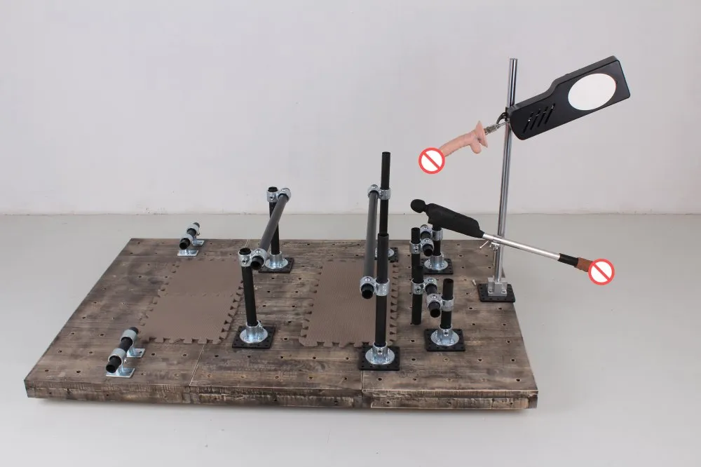 Adjustable Solid Wood floor restraint for BDSM Bondage - Ideal for ...