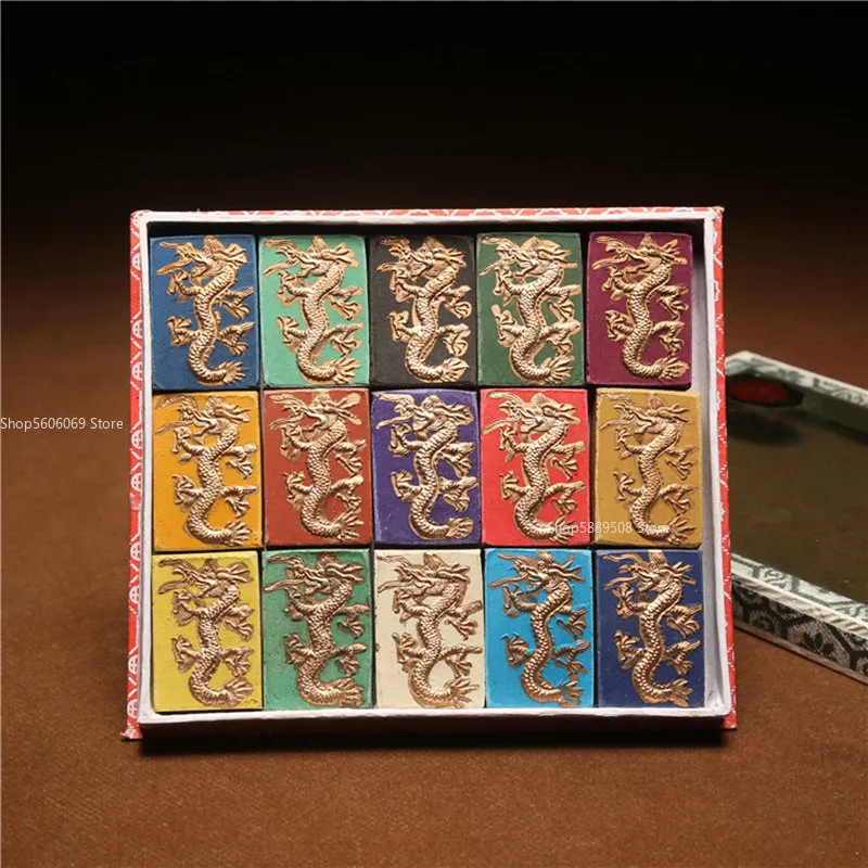 Wholesale Stamps Fifteen Colored Inks Four Treasures Of The Study Ink ...