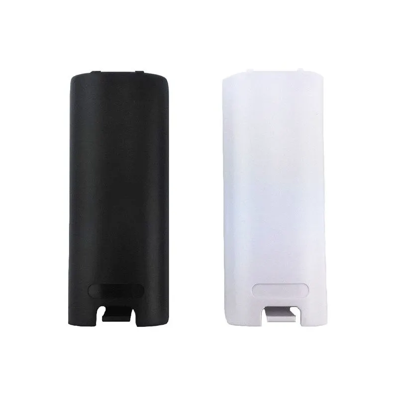 New Plastic Battery Back Door Cover Lid Shell Replacement For Wii ...