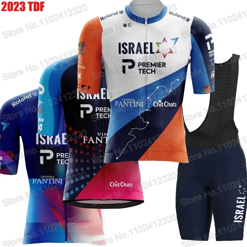DHgate.com:Team Israel France Tour Cycling Jersey Set | Short Sleeve ...