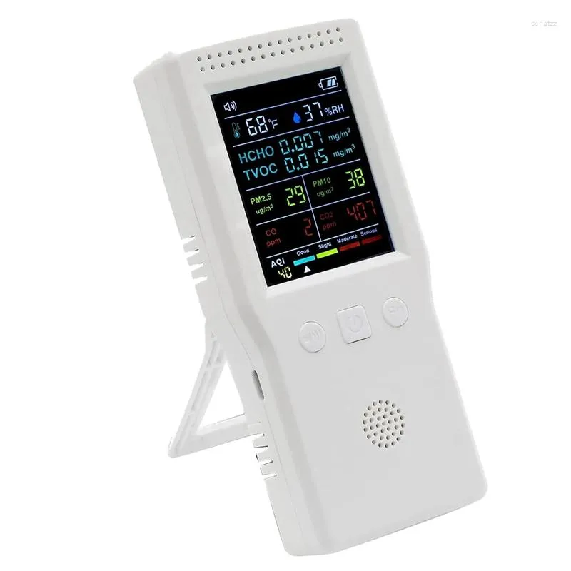 Wholesale 9 In 1 Air Quality Monitor: Formaldehyde Handheld Carbon ...