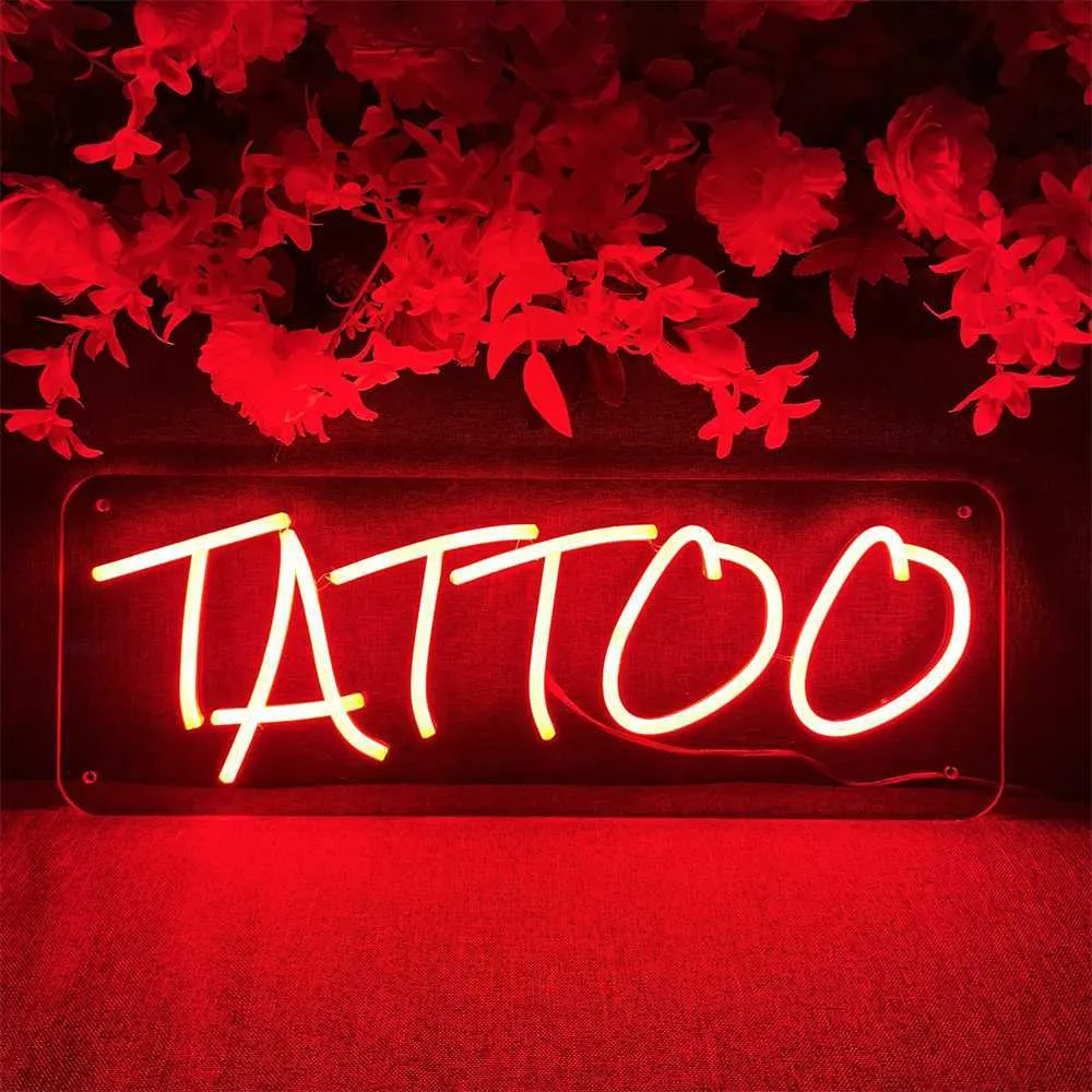 DHgate.com:LED Neon Sign for Tattoo Studio, Wall Hanging Nightlight ...