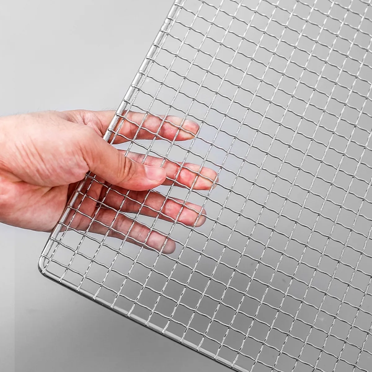 DHgate.com:304 Stainless Steel Square Korean BBQ Grill Net - Large Size ...