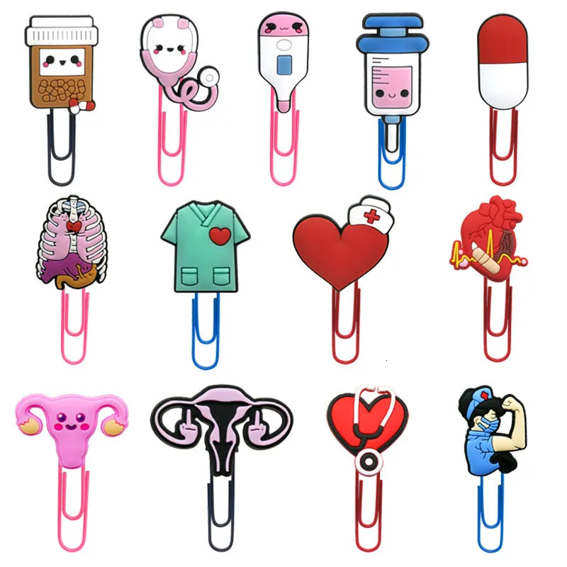 Bookmark PVC Bookmarks Stethoscope Design Book Accessories For Teachers ...