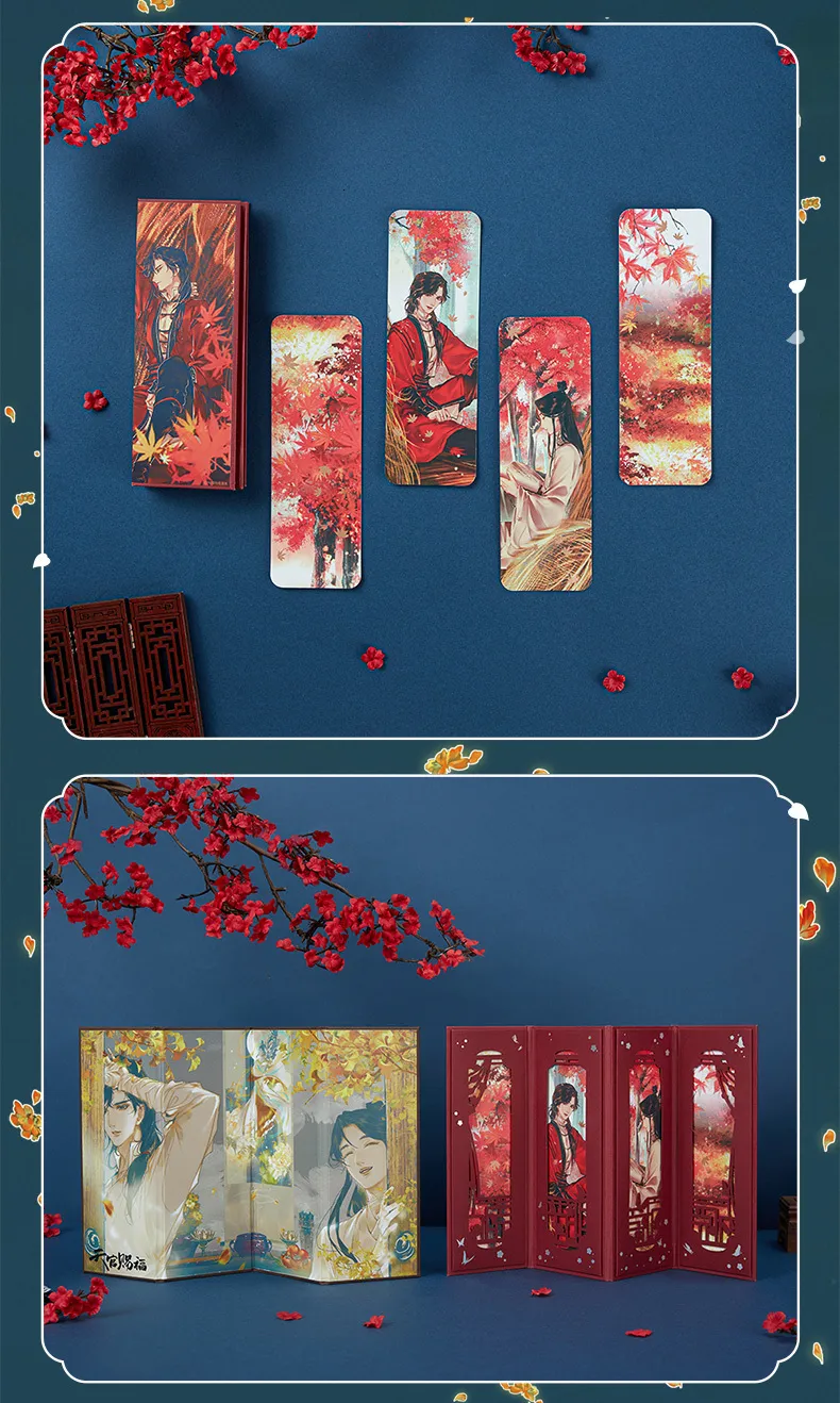Wholesale Heaven Officials Blessing Mini Folding Screen Bookmarks With ...