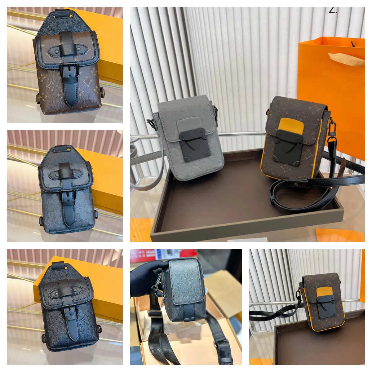 VERTICAL Sling Shoulder Bag For Women And Men Crossbody, Mini Purse ...