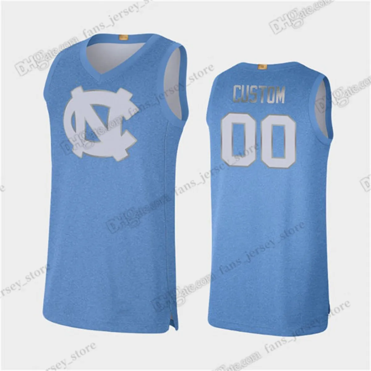 North Carolina Tar Heels Custom Basketball Jerseys XS 6XL Black College ...