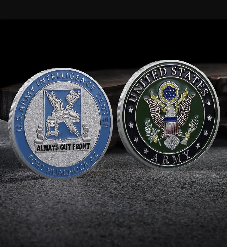 3D Relief Baking Varnish Metal Handicraft Commemorative Coin US ...