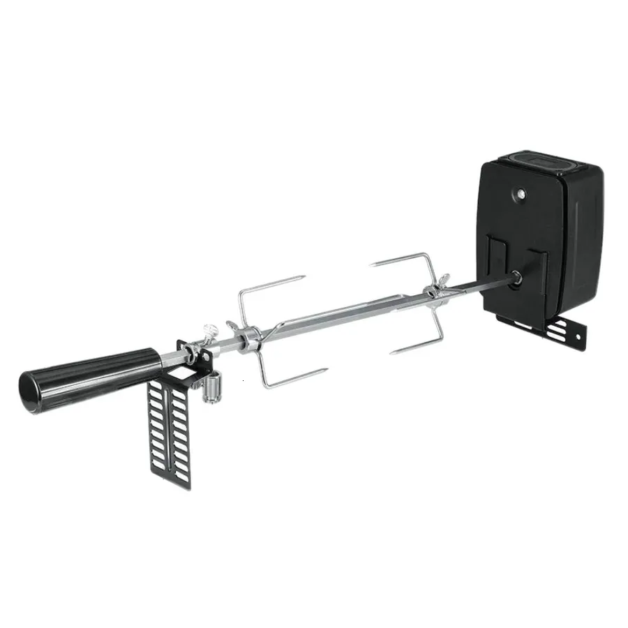 BBQ Grill Rotisserie Automatic Electric Spit Roaster Kit For Outdoor ...