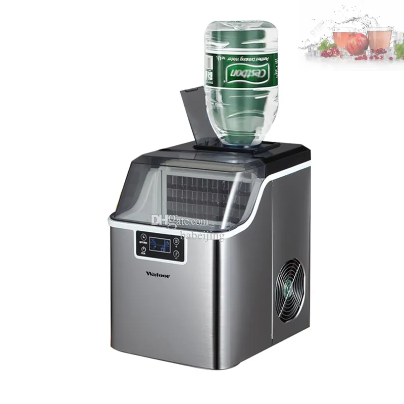 DHgate.com:Commercial Ice Maker Machine for Small Milk Tea Shop, Manual ...
