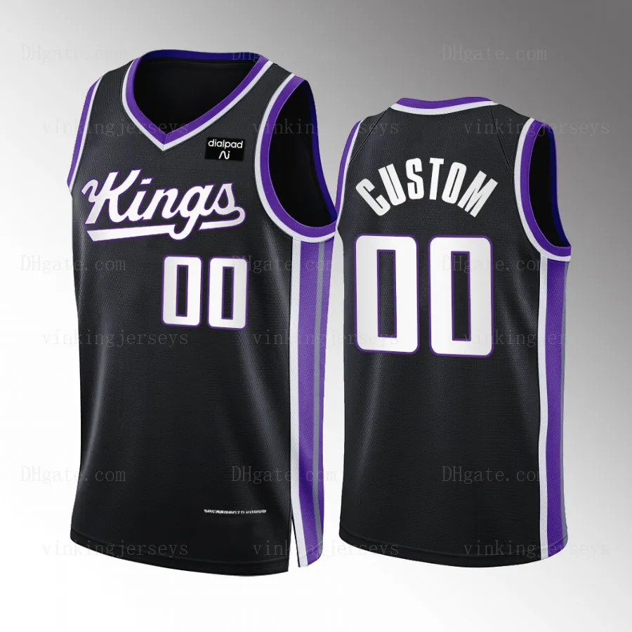 Maglia DeAaron Fox Kings Basket 2023 24 Associazione Sacramentos King ...