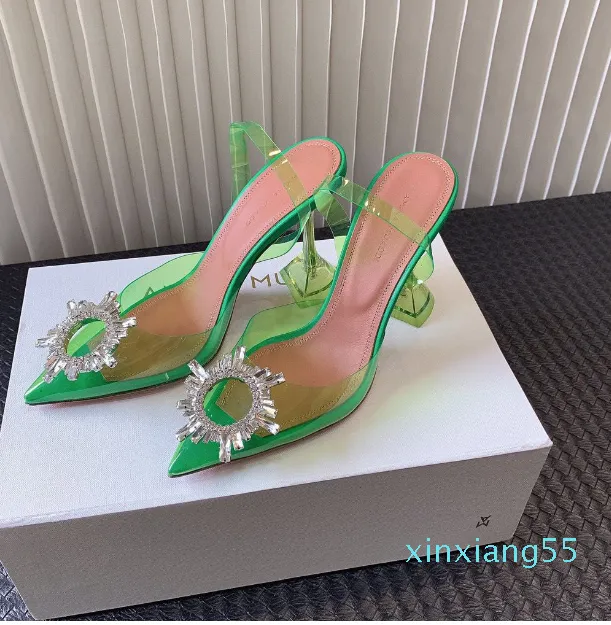 Designer Slingback Sandals: Women's Luxury Evening Dress Shoes ...