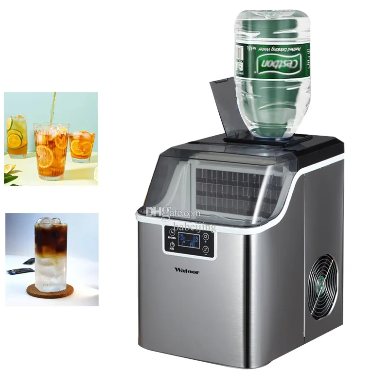 Automatic Ice Maker Machine: Commercial Grade Ice Cube Maker For Home ...