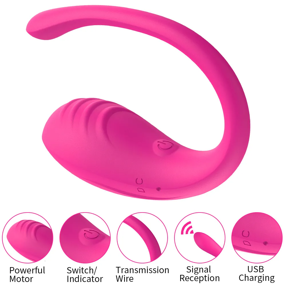 Vibrators 9 Speed App Controlled Vaginal G Spot Anal Vibrating Egg