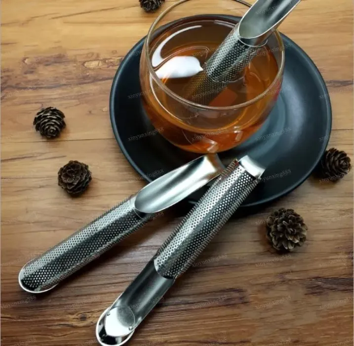 Premium Stainless Steel Tea Strainer Set - Fine Mesh Tea Infuser ...