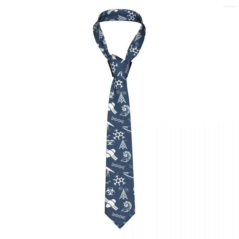 Science Necktie - Men's Novelty Tie with Science Symbols, Casual ...