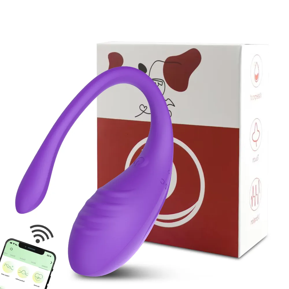 Vibrators 9 Speed App Controlled Vaginal G Spot Anal Vibrating Egg