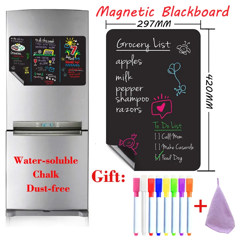 Wholesale A3 Magnetic Blackboard: Chalkboard Fridge Sticker For Kids ...