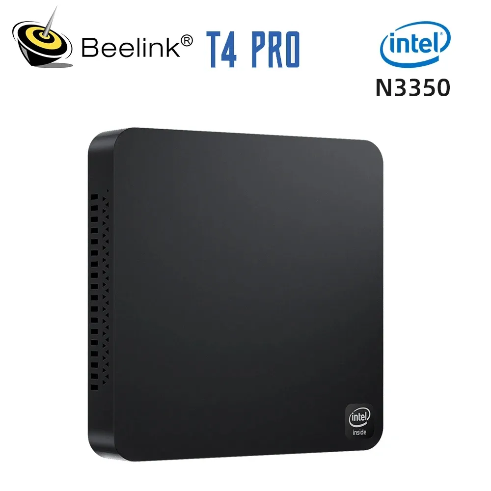Beelink T4 Pro Mini Pc Windows 11 Intel Celeron N3350 1.1GHz, Up To 2 ...