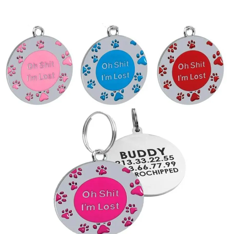 Personalized Pet ID Tag: Essential Dog & Cat Safety - Engraved ...