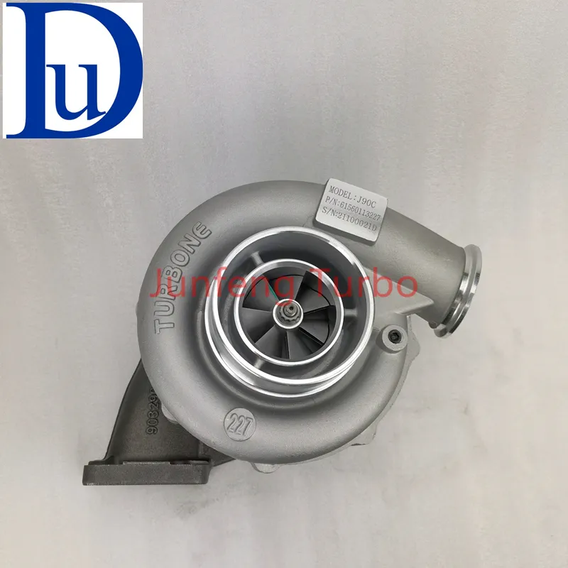 J90S 2 Turbocharger For Shacman Truck WEICHAI WD615 . 4 Engine GJ90C ...