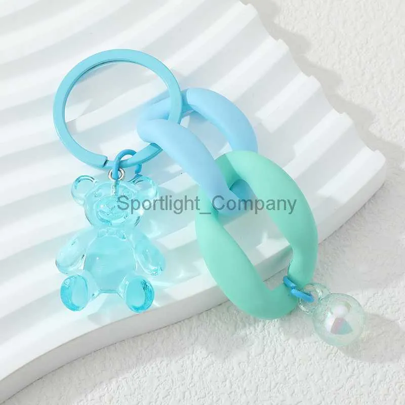DHgate.com:Handmade Acrylic Keychains Plastic Link Cute Bear Animals ...