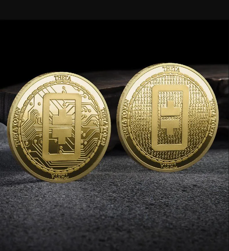 Metal Relief Commemorative Coin - THETA Coin - Unique Collectible Coin ...