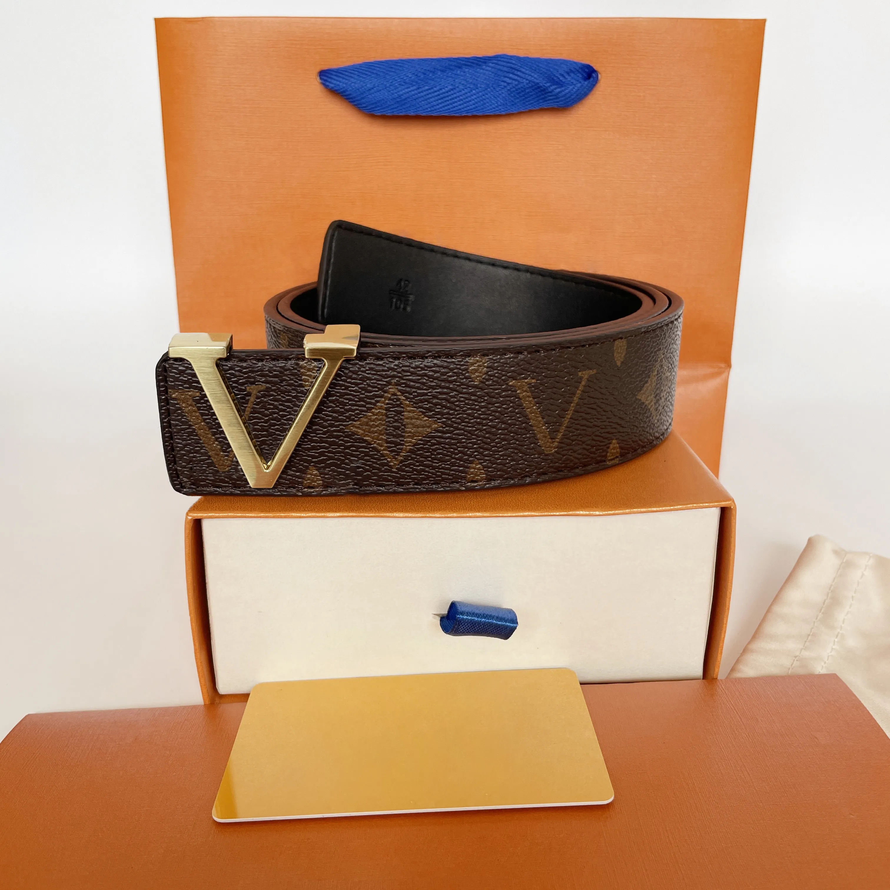 High Quality Genuine Leather Designer Belt With Fashion Buckle 20 ...