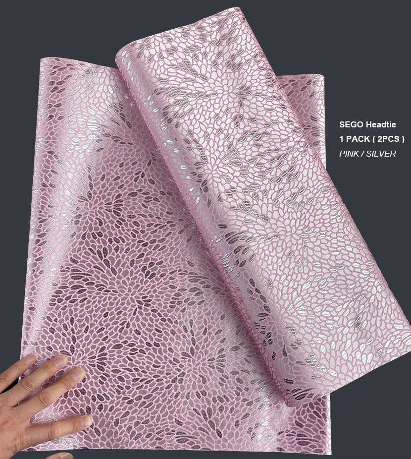 DHgate.com:2-Pack SEGO African Headtie: Stunning Gele & Ipele Wrap in ...