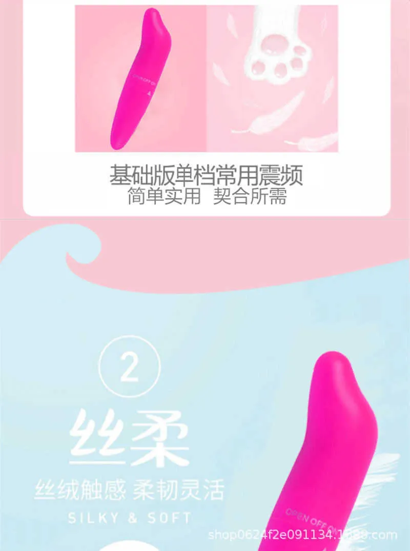 Little Dolphin Shaker Mini Egg Jumper Dispositivo Femenino G Point AV Stick Productos Sexuales ...
