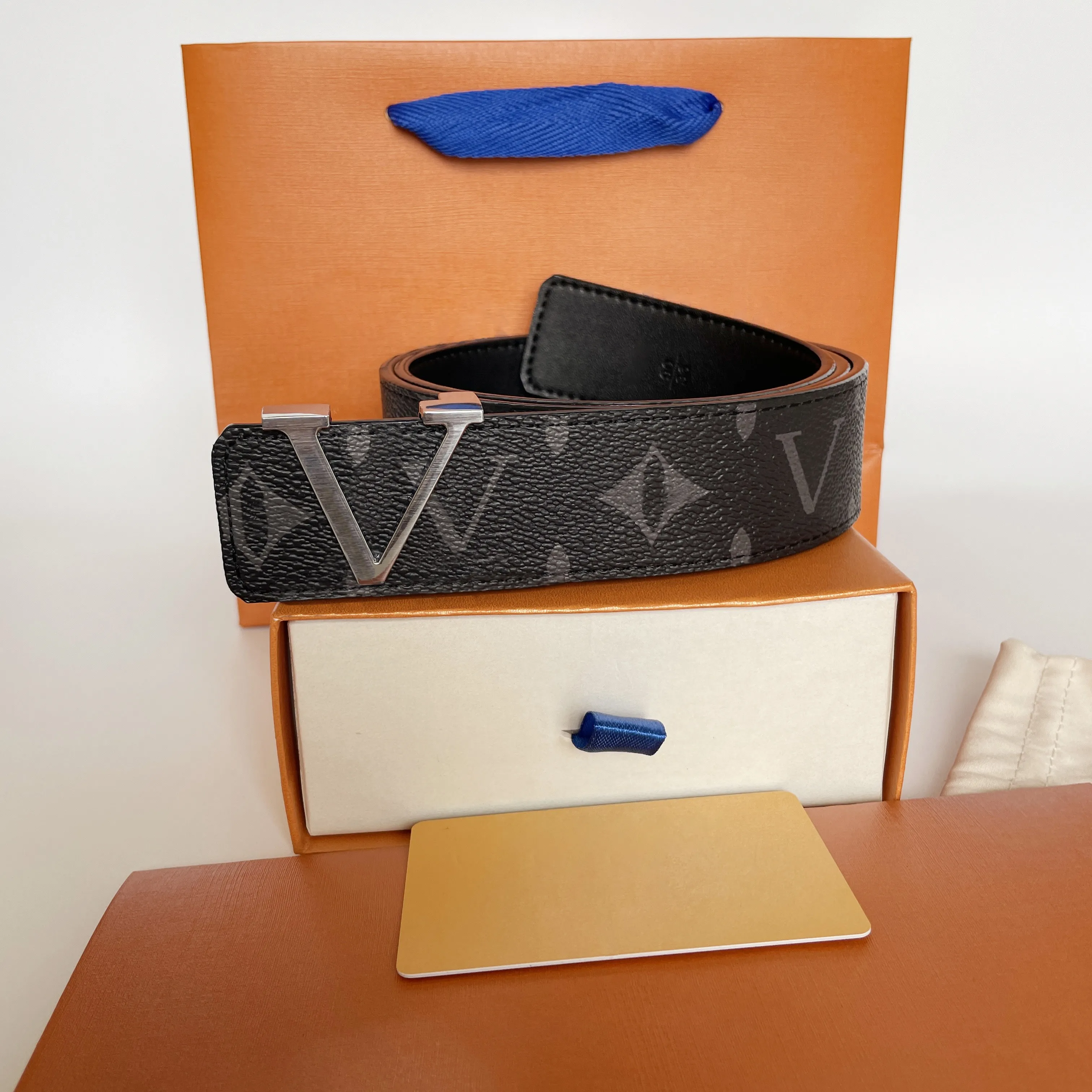 High Quality Genuine Leather Designer Belt With Fashion Buckle 20 ...