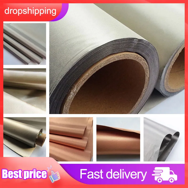 DHgate.com:Soft Conductive Grounding EMF RF RFID Shielding Fabric Roll ...
