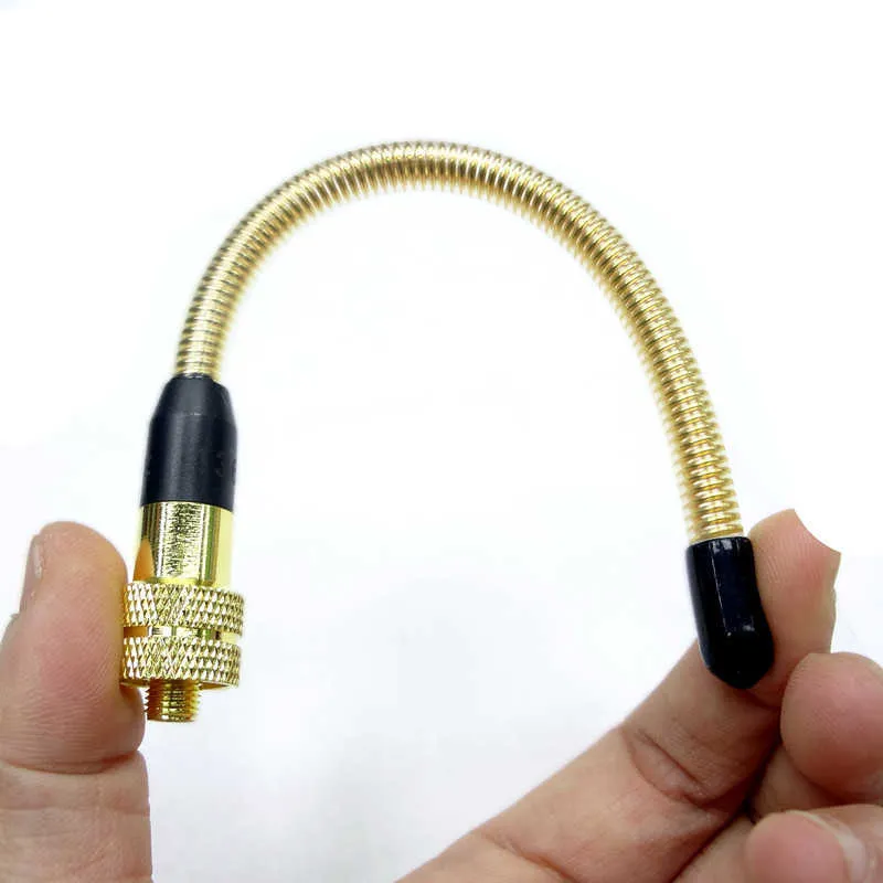 DHgate.com:SMA-Female Gold Spring VHF Walkie Talkie Antenna (136-174MHz) for Handheld Radios ...