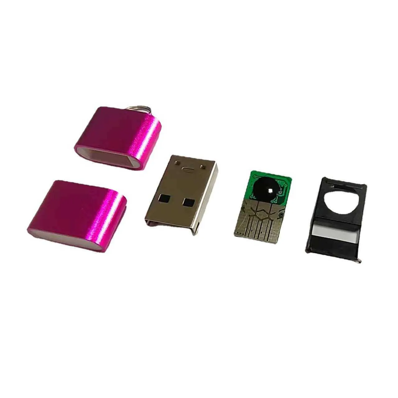 DHgate.com:Aluminum Alloy USB 2.0 High Speed Card Reader, Metal USB ...