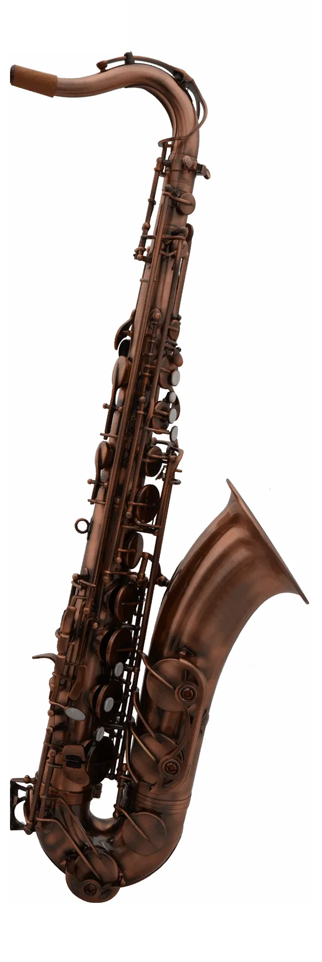 DHgate.com:Advanced Antique Red Bb Tenor Saxophone for Professional ...