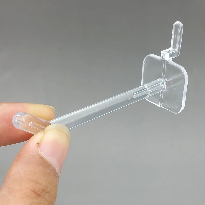 Wholesale Advertising Display Equipment Clear Plastic Supermarket Peg ...