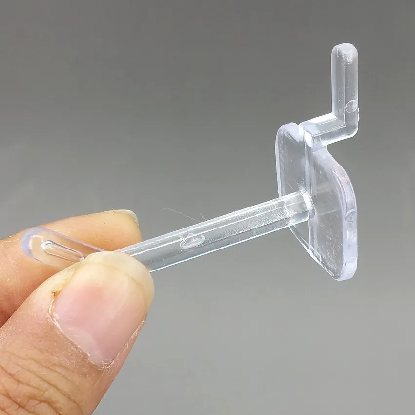 Wholesale Advertising Display Equipment Clear Plastic Supermarket Peg ...