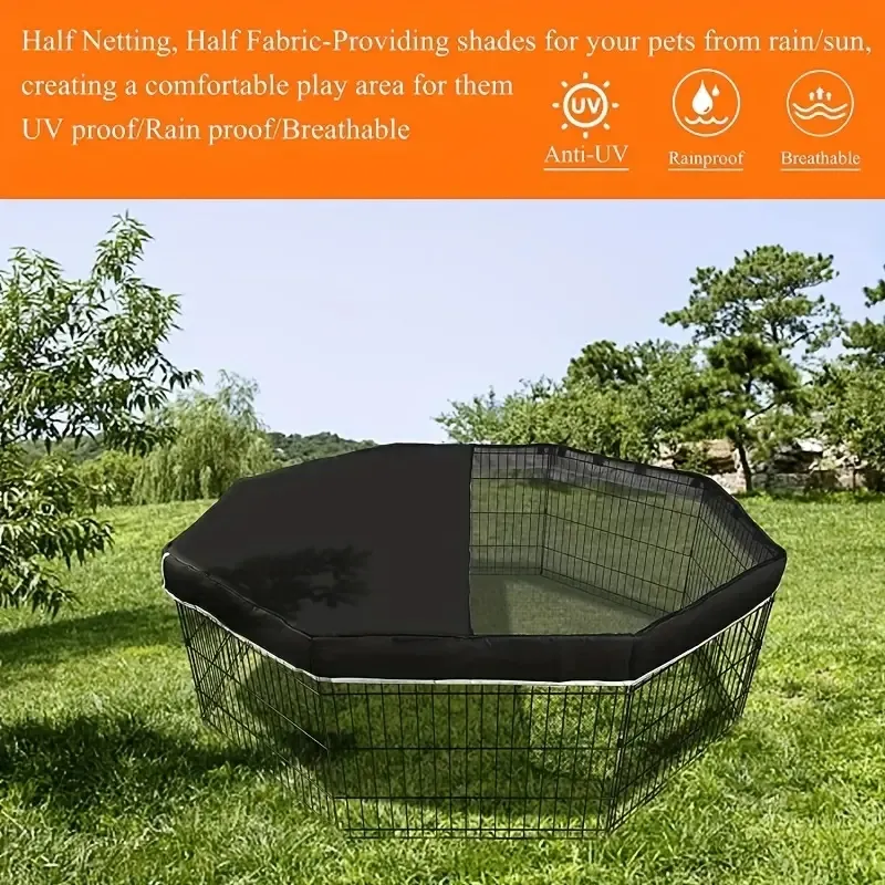 DHgate.com:Sunshade and Rainproof Dog Exercise Pen Cover, Prevent ...