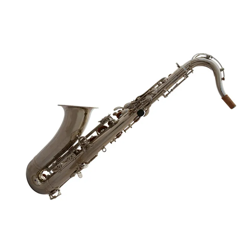 DHgate.com:Nickel-Plated Bb Tenor Saxophone Jazz Band Instrument w ...