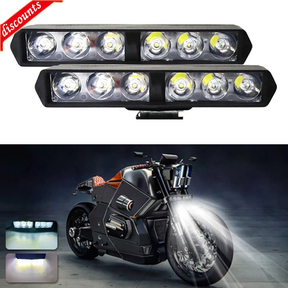 DHgate.com:6PCS Bright LED Motorcycle Spotlight Fog Lamp Kit for ...