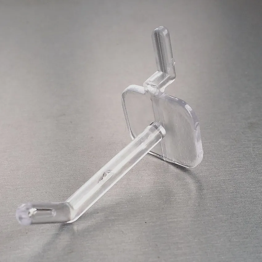 Wholesale Advertising Display Equipment Clear Plastic Supermarket Peg ...
