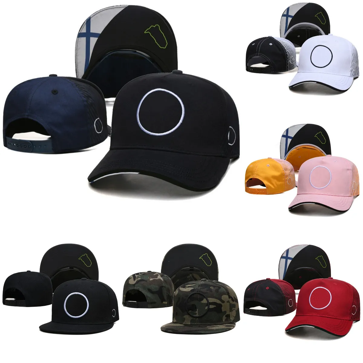 2023 F1 Team Logo Mercedes F1 Baseball Cap Designer Brand For Men And ...