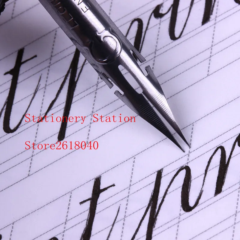 DHgate.com:Jinhao 450 G NIB Metal Golden Modified Calligraphy Round ...