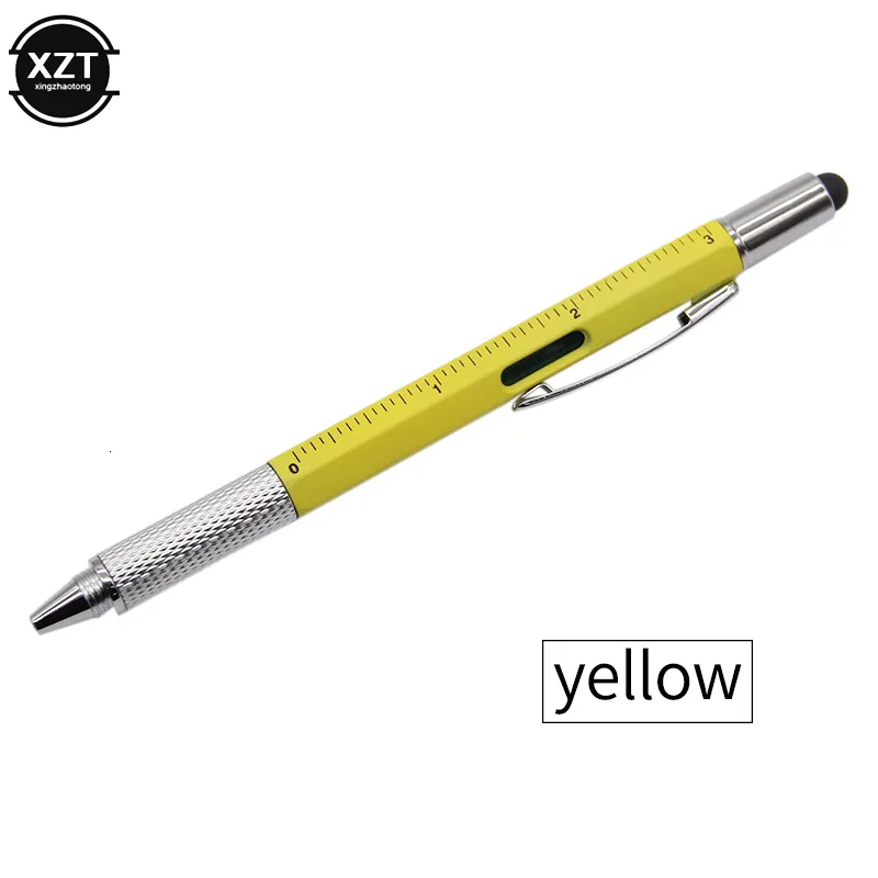 7-in-1 Multifunction Pen - Ballpoint, Ruler, Screwdriver, Stylus, Level ...
